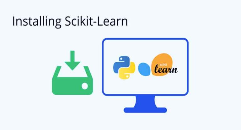 نحوه نصب Scikit-Learn در نرم افزار پایتون - همراه سیستم ویستا